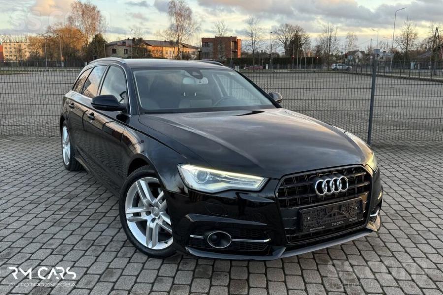 Melns Audi A6 2015 Jelgava, ar dzinēja tilpumu 3.00 L un nobraukumu 0 tūkst. km par 12650 €, foto 1 vietnē AUTOMOTO.COM.LV