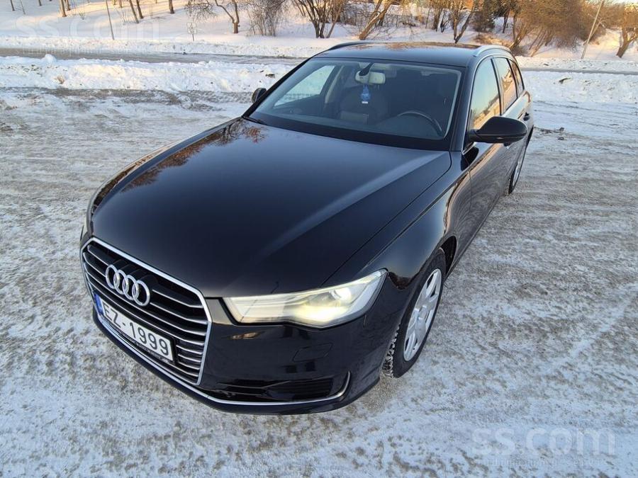 Melns Audi A6 2015 Saldus, ar dzinēja tilpumu 2.00 L un nobraukumu 281 tūkst. km par 13250 €, foto 1 vietnē AUTOMOTO.COM.LV