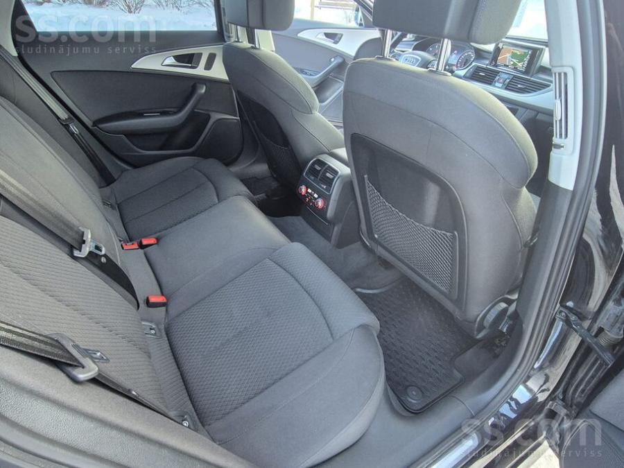 Melns Audi A6 2015 Saldus, ar dzinēja tilpumu 2.00 L un nobraukumu 281 tūkst. km par 13250 €, foto 14 vietnē AUTOMOTO.COM.LV