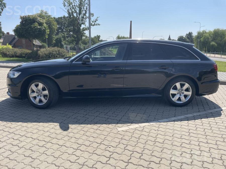 Melns Audi A6 2015 Saldus, ar dzinēja tilpumu 2.00 L un nobraukumu 281 tūkst. km par 12600 €, foto 3 vietnē AUTOMOTO.COM.LV