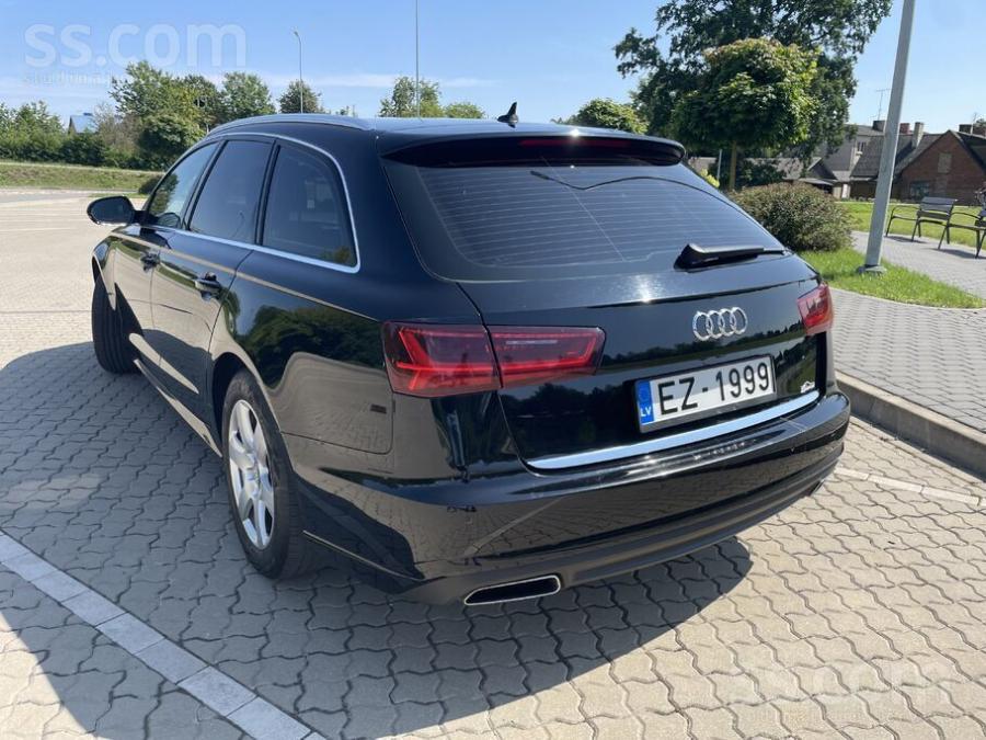 Melns Audi A6 2015 Saldus, ar dzinēja tilpumu 2.00 L un nobraukumu 281 tūkst. km par 12600 €, foto 4 vietnē AUTOMOTO.COM.LV