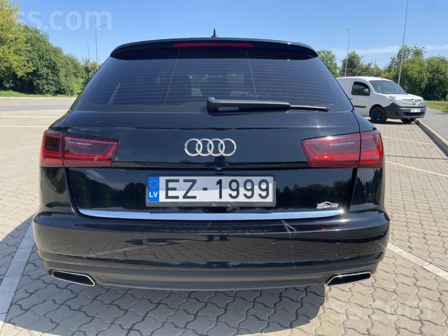 Melns Audi A6 2015 Saldus, ar dzinēja tilpumu 2.00 L un nobraukumu 281 tūkst. km par 12600 €, foto 5 vietnē AUTOMOTO.COM.LV