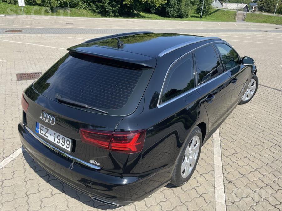 Melns Audi A6 2015 Saldus, ar dzinēja tilpumu 2.00 L un nobraukumu 281 tūkst. km par 12600 €, foto 12 vietnē AUTOMOTO.COM.LV