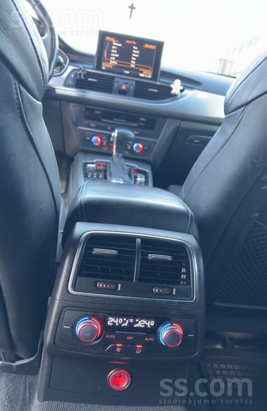 Melns Audi A6 2015 Liepāja, ar dzinēja tilpumu 2.00 L un nobraukumu 221 tūkst. km par 10858 €, foto 10 vietnē AUTOMOTO.COM.LV