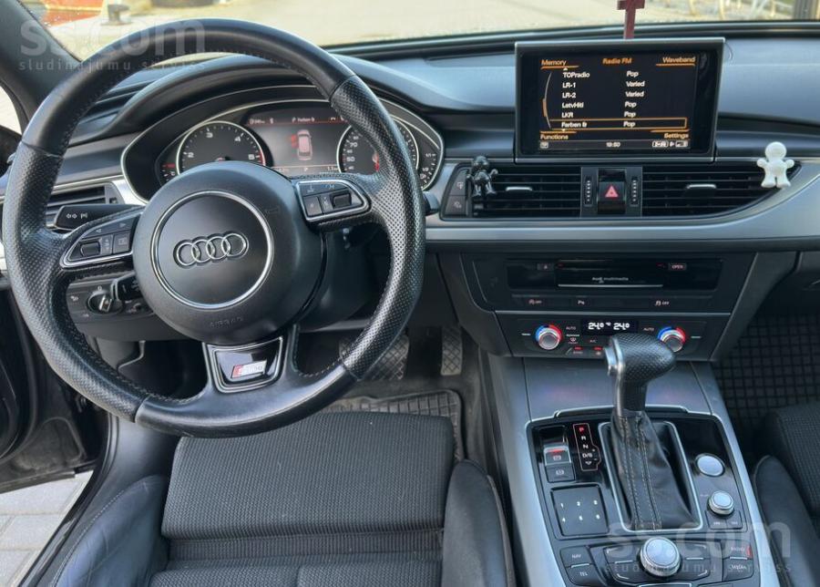 Melns Audi A6 2015 Liepāja, ar dzinēja tilpumu 2.00 L un nobraukumu 221 tūkst. km par 10858 €, foto 11 vietnē AUTOMOTO.COM.LV