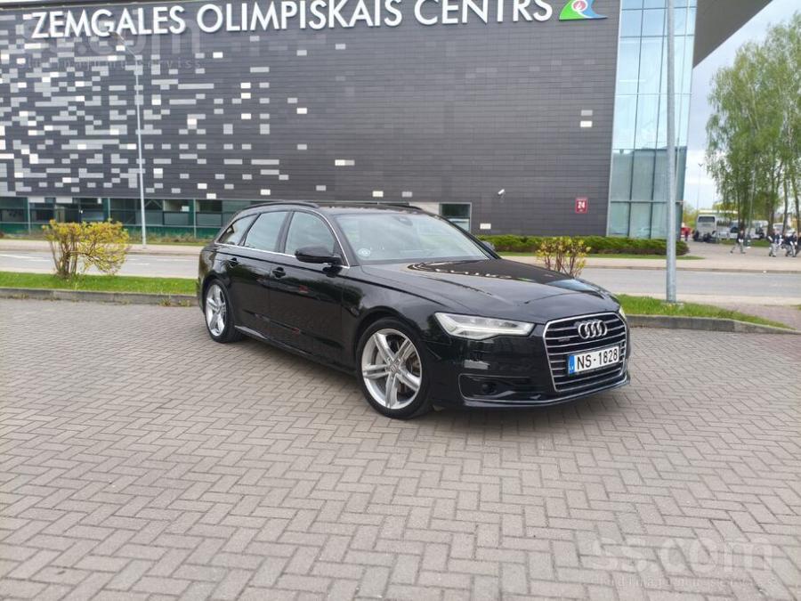 Black Audi A6 2015 in Jelgava, with an engine capacity of 3.00 L and mileage of 157 thousand km for 13999 €, photo 3 on AUTOMOTO.COM.LV