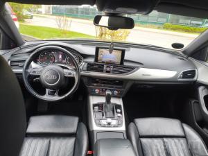 Black Audi A6 2015 in Jelgava, with an engine capacity of 3.00 L and mileage of 157 thousand km for 13999 €, photo 8 on AUTOMOTO.COM.LV