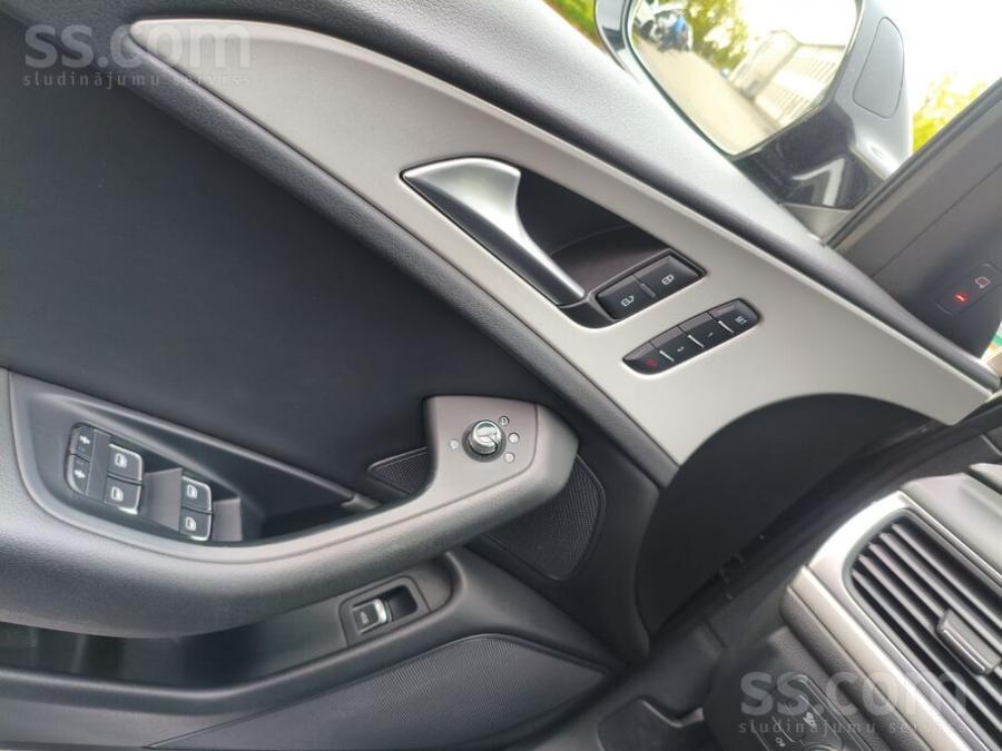 Black Audi A6 2015 in Jelgava, with an engine capacity of 3.00 L and mileage of 157 thousand km for 13999 €, photo 16 on AUTOMOTO.COM.LV