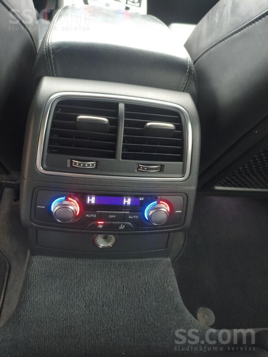 Black Audi A6 2015 in Jelgava, with an engine capacity of 3.00 L and mileage of 157 thousand km for 13999 €, photo 22 on AUTOMOTO.COM.LV