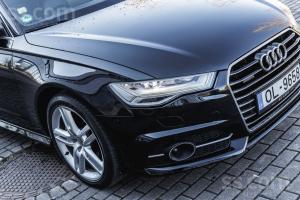 Black Audi A6 2015 in Tukums, with an engine capacity of 3.00 L and mileage of 286 thousand km for 12600 €, photo 3 on AUTOMOTO.COM.LV