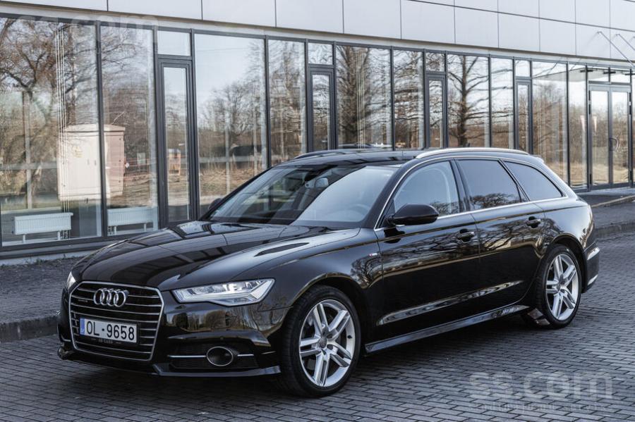 Black Audi A6 2015 in Tukums, with an engine capacity of 3.00 L and mileage of 286 thousand km for 12600 €, photo 4 on AUTOMOTO.COM.LV