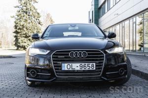Black Audi A6 2015 in Tukums, with an engine capacity of 3.00 L and mileage of 286 thousand km for 12600 €, photo 5 on AUTOMOTO.COM.LV