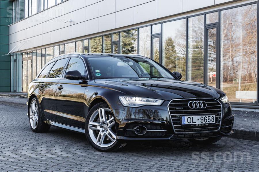 Black Audi A6 2015 in Tukums, with an engine capacity of 3.00 L and mileage of 286 thousand km for 12600 €, photo 6 on AUTOMOTO.COM.LV