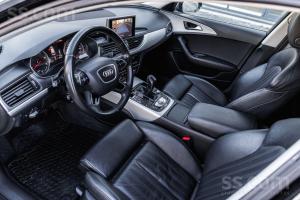 Black Audi A6 2015 in Tukums, with an engine capacity of 3.00 L and mileage of 286 thousand km for 12600 €, photo 12 on AUTOMOTO.COM.LV