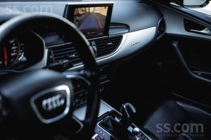 Black Audi A6 2015 in Tukums, with an engine capacity of 3.00 L and mileage of 286 thousand km for 12600 €, photo 22 on AUTOMOTO.COM.LV