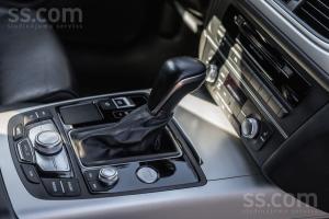 Black Audi A6 2015 in Tukums, with an engine capacity of 3.00 L and mileage of 286 thousand km for 12600 €, photo 28 on AUTOMOTO.COM.LV