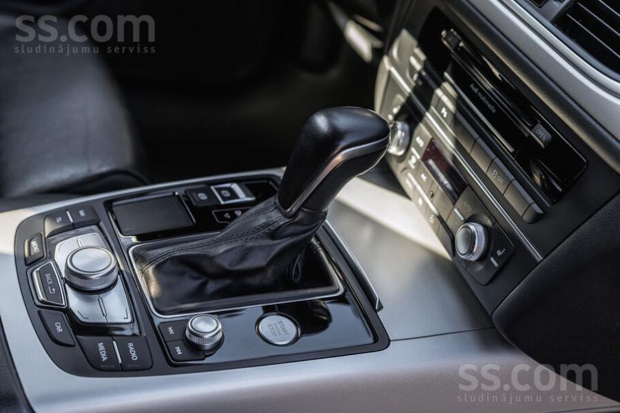 Black Audi A6 2015 in Tukums, with an engine capacity of 3.00 L and mileage of 286 thousand km for 12600 €, photo 28 on AUTOMOTO.COM.LV