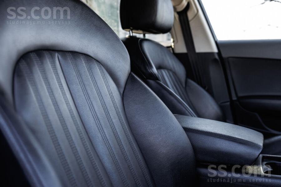 Black Audi A6 2015 in Tukums, with an engine capacity of 3.00 L and mileage of 286 thousand km for 12600 €, photo 29 on AUTOMOTO.COM.LV