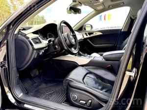 Black Audi A6 2015 in Riga, with an engine capacity of 3.00 L and mileage of 286 thousand km for 16990 €, photo 6 on AUTOMOTO.COM.LV