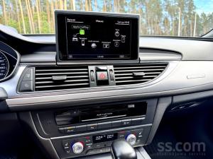 Black Audi A6 2015 in Riga, with an engine capacity of 3.00 L and mileage of 286 thousand km for 16990 €, photo 8 on AUTOMOTO.COM.LV