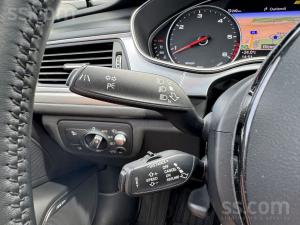 Black Audi A6 2015 in Riga, with an engine capacity of 3.00 L and mileage of 286 thousand km for 16990 €, photo 13 on AUTOMOTO.COM.LV