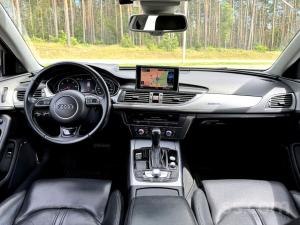 Black Audi A6 2015 in Riga, with an engine capacity of 3.00 L and mileage of 286 thousand km for 16990 €, photo 16 on AUTOMOTO.COM.LV