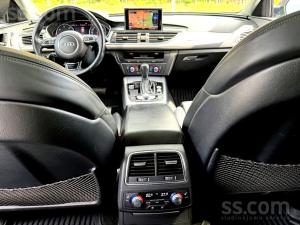 Black Audi A6 2015 in Riga, with an engine capacity of 3.00 L and mileage of 286 thousand km for 16990 €, photo 18 on AUTOMOTO.COM.LV