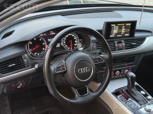 Black Audi A6 2015 in Riga, with an engine capacity of 3.00 L and mileage of 246 thousand km for 12500 €, photo 6 on AUTOMOTO.COM.LV