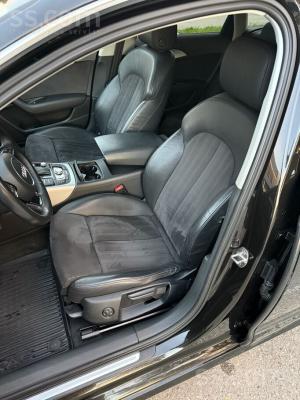 Black Audi A6 2015 in Riga, with an engine capacity of 3.00 L and mileage of 246 thousand km for 12500 €, photo 8 on AUTOMOTO.COM.LV