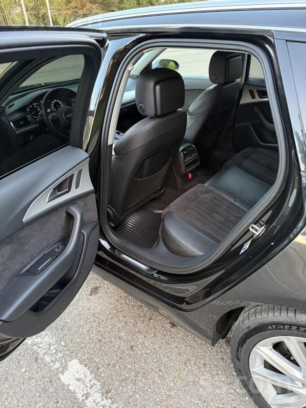 Black Audi A6 2015 in Riga, with an engine capacity of 3.00 L and mileage of 246 thousand km for 12500 €, photo 8 on AUTOMOTO.COM.LV