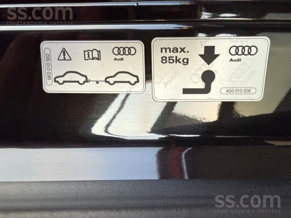 Black Audi A6 2015 in Riga, with an engine capacity of 3.00 L and mileage of 246 thousand km for 12500 €, photo 10 on AUTOMOTO.COM.LV