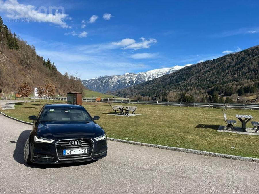 Black Audi A6 2015 in Riga, with an engine capacity of 3.00 L and mileage of 197 thousand km for 15000 €, photo 7 on AUTOMOTO.COM.LV