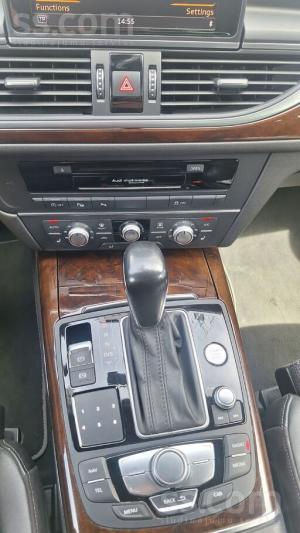 Black Audi A6 2015 in Riga, with an engine capacity of 3.00 L and mileage of 197 thousand km for 15000 €, photo 15 on AUTOMOTO.COM.LV