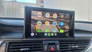 Black Audi A6 2015 in Riga, with an engine capacity of 3.00 L and mileage of 197 thousand km for 15000 €, photo 22 on AUTOMOTO.COM.LV
