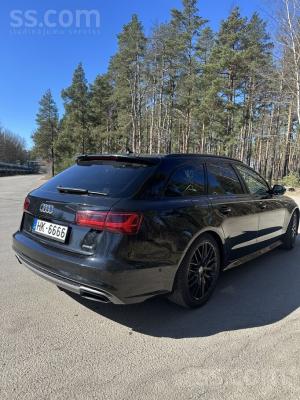 Black Audi A6 2015 in Riga, with an engine capacity of 3.00 L and mileage of 296 thousand km for 13900 €, photo 6 on AUTOMOTO.COM.LV