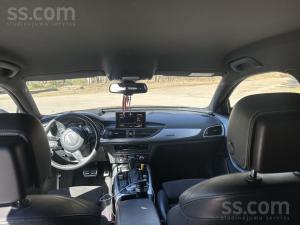 Black Audi A6 2015 in Riga, with an engine capacity of 3.00 L and mileage of 296 thousand km for 13900 €, photo 9 on AUTOMOTO.COM.LV