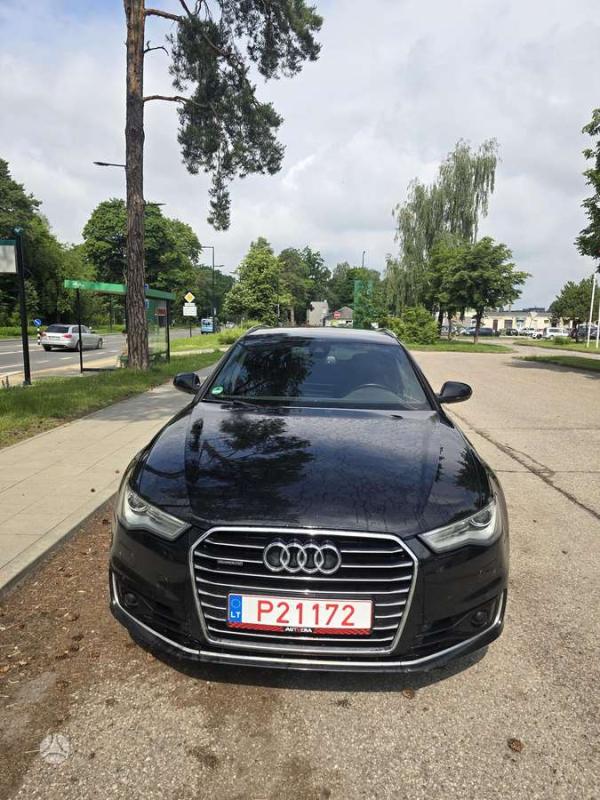 Black Audi A6 2015 in Alytus, with an engine capacity of 2.97 L and mileage of 311 thousand km for 8300 €, photo 2 on AUTOMOTO.COM.LV