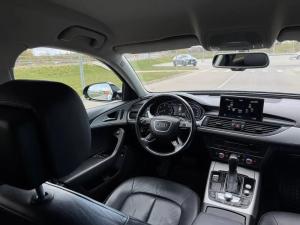 Black Audi A6 2015 in Rezekne, with an engine capacity of 3.00 L and mileage of 359 thousand km for 10490 €, photo 8 on AUTOMOTO.COM.LV
