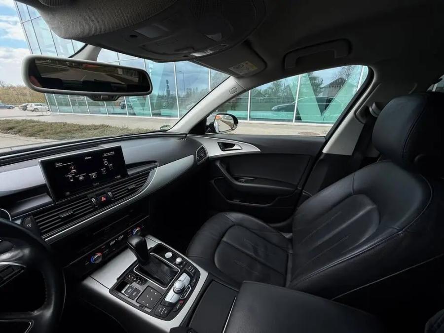 Black Audi A6 2015 in Rezekne, with an engine capacity of 3.00 L and mileage of 359 thousand km for 10490 €, photo 9 on AUTOMOTO.COM.LV