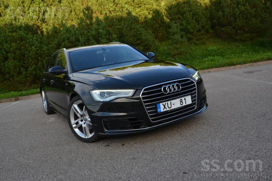 Melns Audi A6 2015 Talsi, ar dzinēja tilpumu 2.00 L un nobraukumu 230 tūkst. km par 11999 €, foto 1 vietnē AUTOMOTO.COM.LV