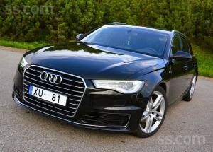 Melns Audi A6 2015 Talsi, ar dzinēja tilpumu 2.00 L un nobraukumu 230 tūkst. km par 11999 €, foto 3 vietnē AUTOMOTO.COM.LV
