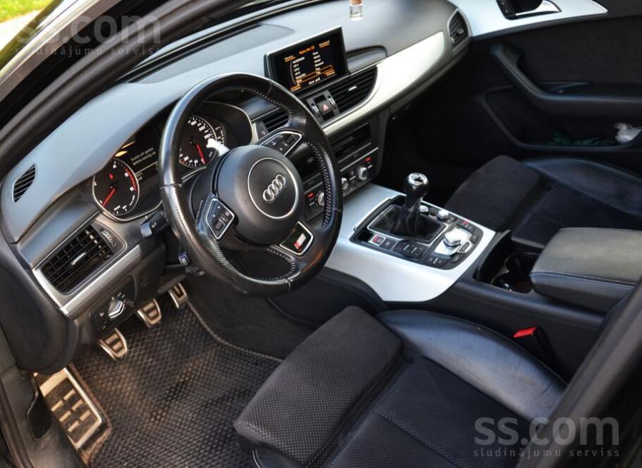 Melns Audi A6 2015 Talsi, ar dzinēja tilpumu 2.00 L un nobraukumu 230 tūkst. km par 11999 €, foto 6 vietnē AUTOMOTO.COM.LV