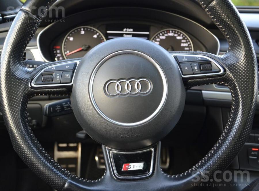 Melns Audi A6 2015 Talsi, ar dzinēja tilpumu 2.00 L un nobraukumu 230 tūkst. km par 11999 €, foto 7 vietnē AUTOMOTO.COM.LV