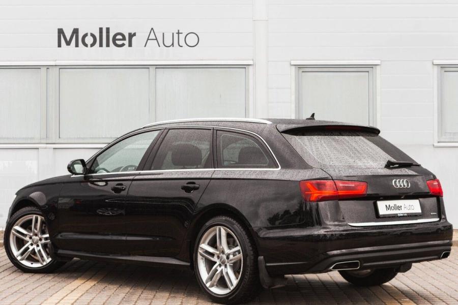Black Audi A6 2015 in Ventspils, with an engine capacity of 3.00 L and mileage of 296 thousand km for 12150 €, photo 4 on AUTOMOTO.COM.LV