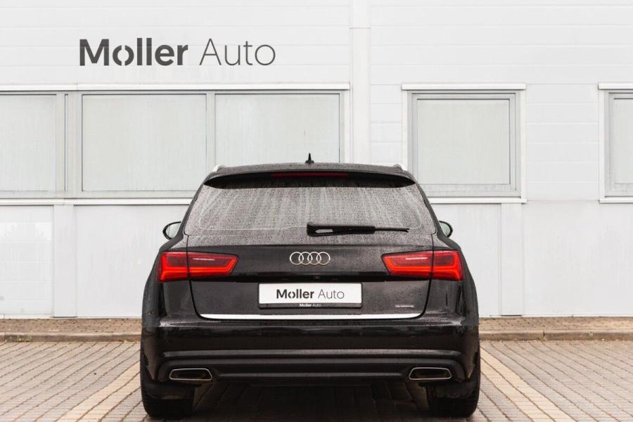 Black Audi A6 2015 in Ventspils, with an engine capacity of 3.00 L and mileage of 296 thousand km for 12150 €, photo 5 on AUTOMOTO.COM.LV