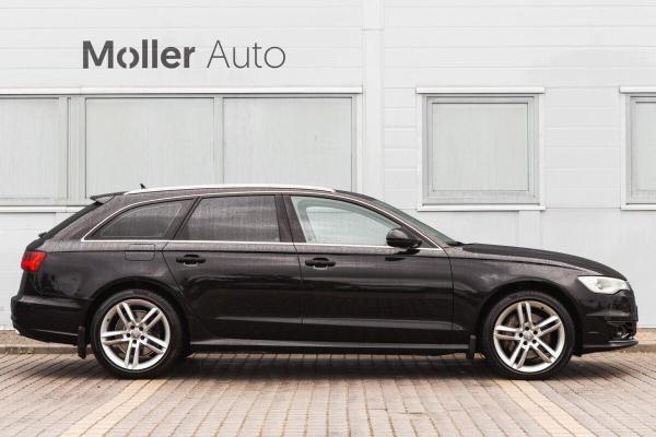 Black Audi A6 2015 in Ventspils, with an engine capacity of 3.00 L and mileage of 296 thousand km for 12150 €, photo 6 on AUTOMOTO.COM.LV