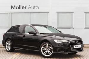 Black Audi A6 2015 in Ventspils, with an engine capacity of 3.00 L and mileage of 296 thousand km for 12150 €, photo 8 on AUTOMOTO.COM.LV