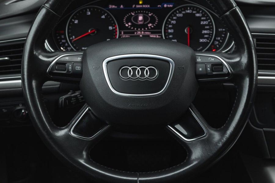 Black Audi A6 2015 in Ventspils, with an engine capacity of 3.00 L and mileage of 296 thousand km for 12150 €, photo 19 on AUTOMOTO.COM.LV