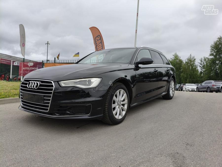 Black Audi A6 2015 in Kaunas, with an engine capacity of 2.00 L and mileage of 220 thousand km for 11200 €, photo 1 on AUTOMOTO.COM.LV