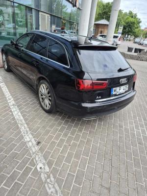 Black Audi A6 2015 in Vilnius, with an engine capacity of 1.97 L and mileage of 279 thousand km for 10000 €, photo 4 on AUTOMOTO.COM.LV